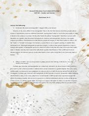 9 SSP 101 Worksheet.docx - General Education Curriculum GEC Unit SSP ...