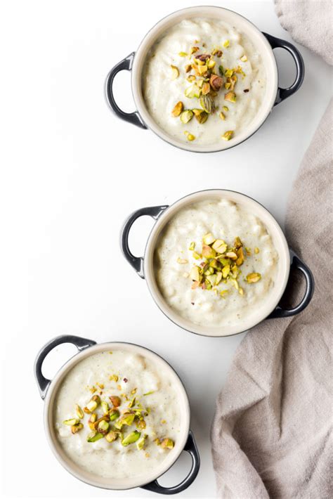 Stovetop Rice Pudding With Cardamom And Vanilla With Spice