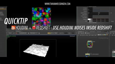 Quicktip Use Houdini Noises Inside Redshift YouTube