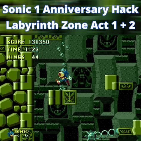 Sonic The Hedgehog Labyrinth Zone Act 1 2 Sega Retrogaming Nintendo Sonic The Hedgehog