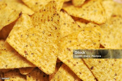 멕시코 옥수수 칩은 전체 프레임 공간을 차지합니다 배경 이미지입니다 위에서 볼 수 있습니다 매크로 사진 0명에 대한 스톡 사진 및 기타 이미지 Istock