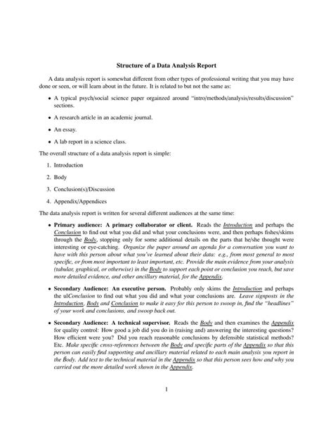 10 Data Analysis Report Examples Pdf Examples With Introduction