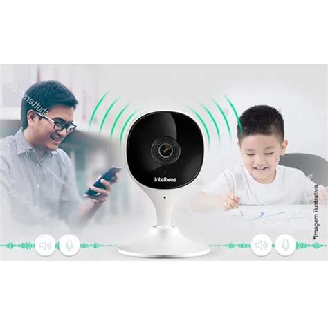 4 Câmeras Wifi Imx C Intelbras Full Hd Mibo Branca Imx C Mibo
