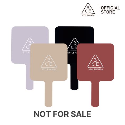 Gwp 3ce Simple Hand Mirror Gương Cầm Tay 3ce đơn Giản 3ce