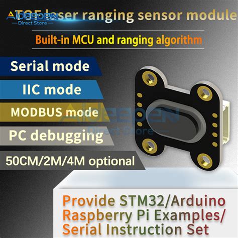 【new Arrivals】tof050f Tof200f Tof400f Distance Sensor Module 50cm 2m 4m