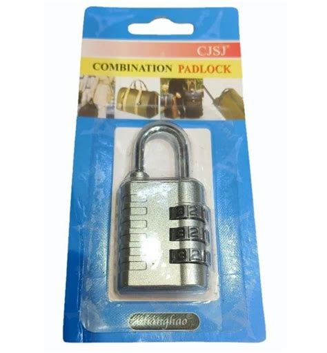 Cjst Combination Safety Padlock At ₹ 120 In Mumbai Id 26218541862