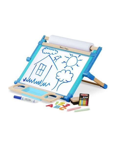 Double Sided Magnetic Tabletop Easel Playnow
