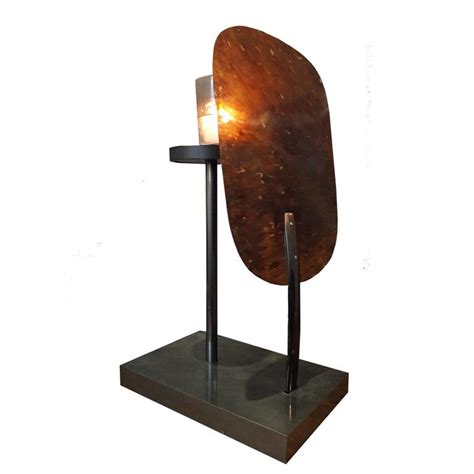Metal Candle Holder With Tortoise Shell Screen For Sale At 1stdibs