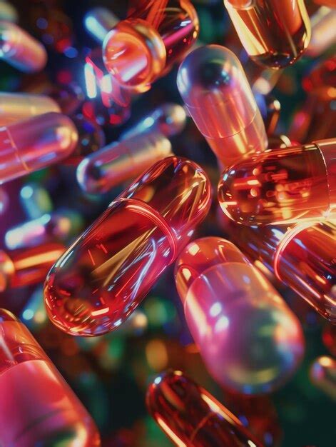 Pill Container Closeup Premium Ai Generated Image