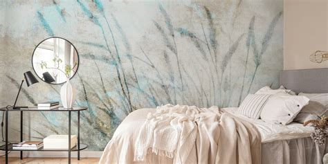 Soft Grasses Wallpaper For Floral Decor