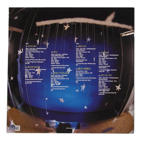 Robert Smith Signed Vinyl Record Album Cover Beckett Pristine Auction