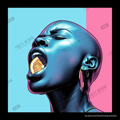 Ai创作图夸张风人物插画 夸张人物插画 前卫装饰画 扭曲人像插画 焦躁装饰画 视冲击力广告装饰画 人物夸张设计 写实人物插画 蒸汽波海报 蒸汽波艺术 马虎面插画 蒸汽波风格 原创厚涂 独特个性