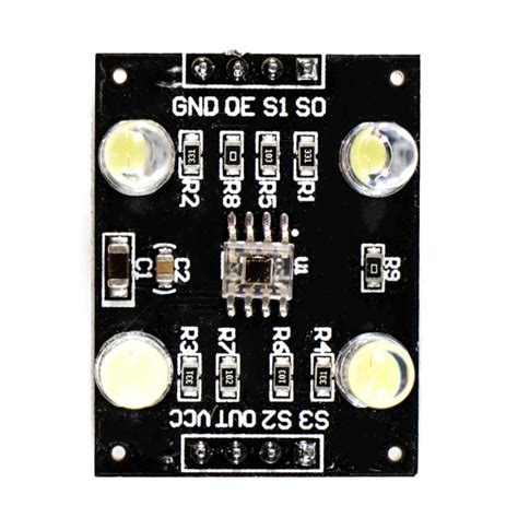 Sensor De Color Tcs230 Módulo Clasificador De Colores Unit Electronics