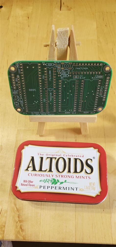Altoids 8085 Chip Computer Pocket Sized Single Board Computeraltair