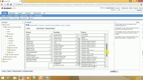 Sugarcrm Relationship Between Custom Modules Youtube