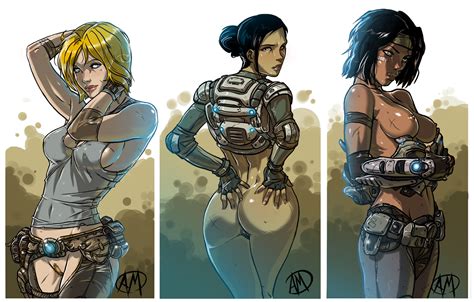 Rule 34 3girls Alicia Valera Anus Anya Stroud Armor Ass Bandaid