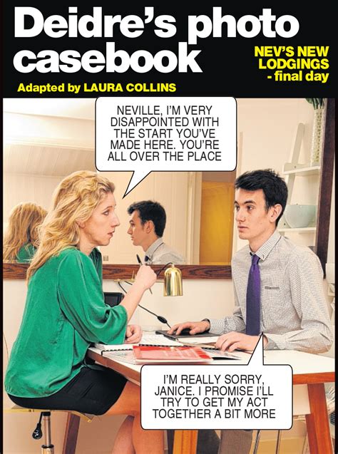Nev Cant Concentrate At His New Job After Overhearing Harry Hit Claire Deidres Photo