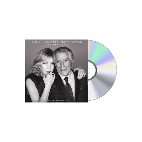 Tony Bennett Diana Krall Love Is Here To Stay Cd Booklet Signed By T