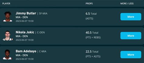 Heat Vs Nuggets Player Props For Game 3 Welcome To Miami
