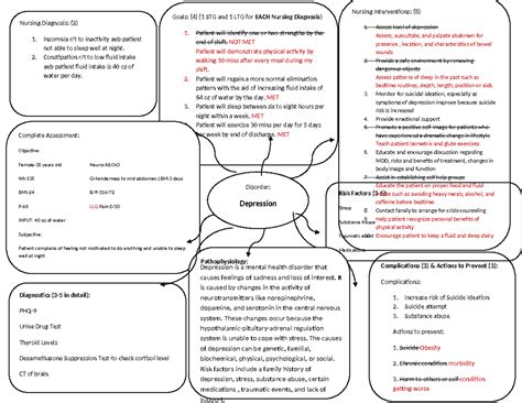Care Plan Depression Care Plan Nursing Diagnosis 2 1 Insomnia R
