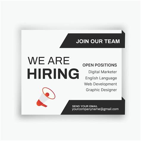 Hiring Post Design Images Free Download On Freepik