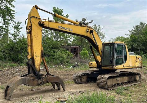 1998 Komatsu Pc200 6 Excavator Construction For Sale With 10718 Hrs