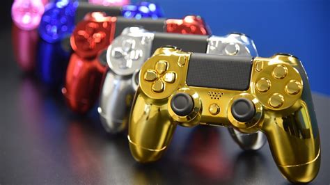 Ps3 Controller Gold Chrome