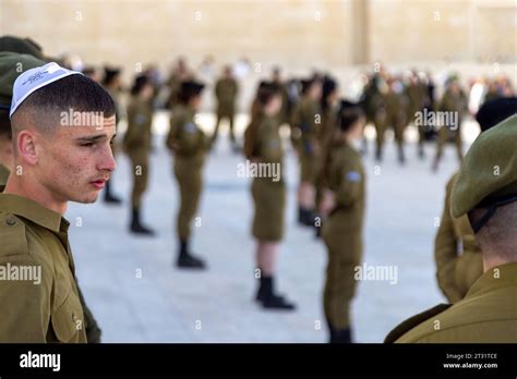 Jerusalem Israel 15 Oktober 2023 Israelische Soldaten Der