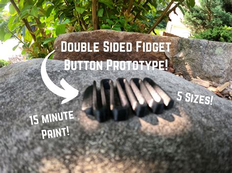 Double Fidget Button Prototype Print In Place By Master Printer Download Free Stl Model
