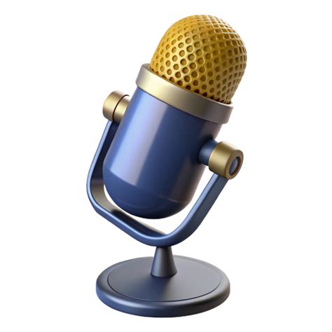 Elegant Traditional Condenser Microphone Detailed 59430385 Png