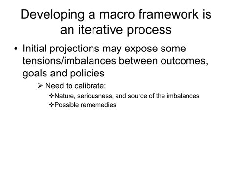 The Macroeconomic Framework Ppt Business Accounting And Finance