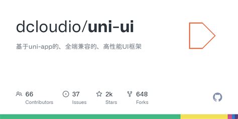 Github Dcloudio Uni Ui Uni App Ui