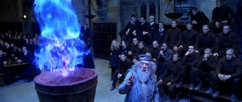 The Goblet Of Fire Turns Blue — Harry Potter Fan Zone