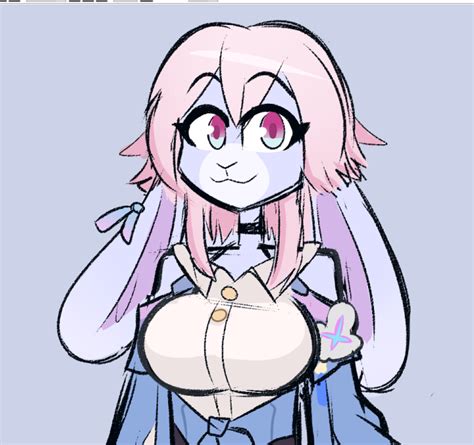 Rule 34 1girls 2d 3 Anthro Anthrofied Big Breasts Blue Fur Breasts