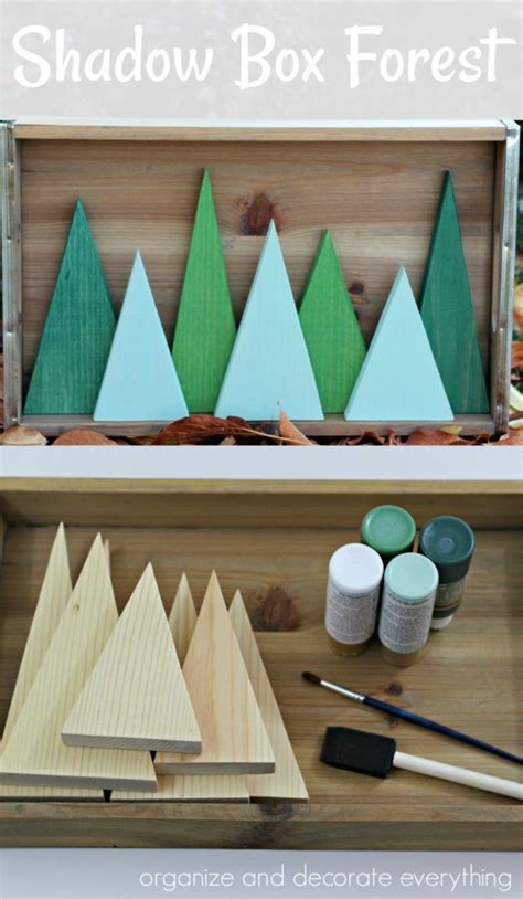 Shadow Box Forest Artofit