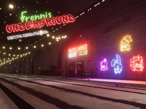 Frennis Underground Nightclub V1․4 （winter Wonderland Update） Vrchat