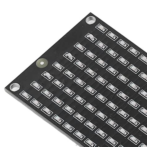 led matrix control module 8x16 industrial led matrix control panel ic2