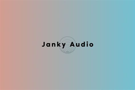Janky Audio Audio Unity Asset Store
