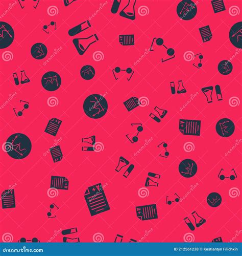 Set Exam Sheet With A Plus Grade Test Tube And Flask Graph Schedule Chart Diagram And