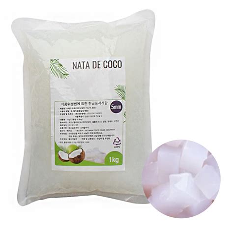 나타드코코 나타드코코 5mm 1kg 코코넛젤리 화이트펄 원산지베트남 위시버킷