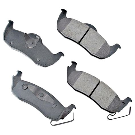 Akebono ProACT Ultra Premium Ceramic Brake Pads ACT The Home Depot