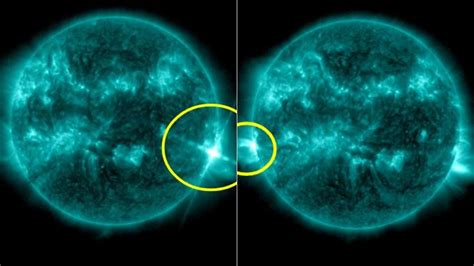 Dos poderosas erupciones solares ocurrieron en las últimas horas