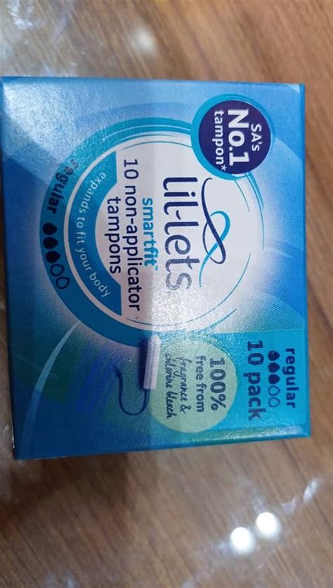 Lil Lets Smart Fits Regular Tampons 10s Non Applicator Wellness Pro