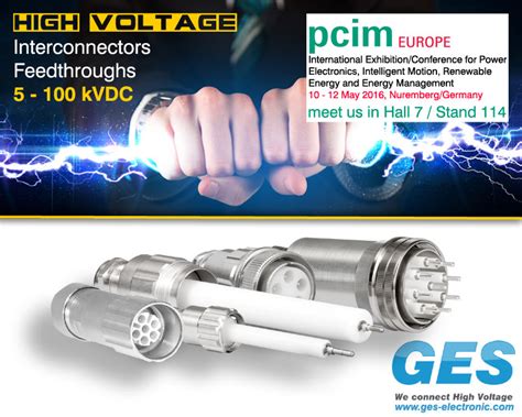 High Voltage Connectors From GES Electronic Service GES Electronic Service GmbH Story