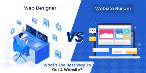 website builder vs web designer a better hand off for website