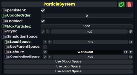 component particlesystem resonite wiki