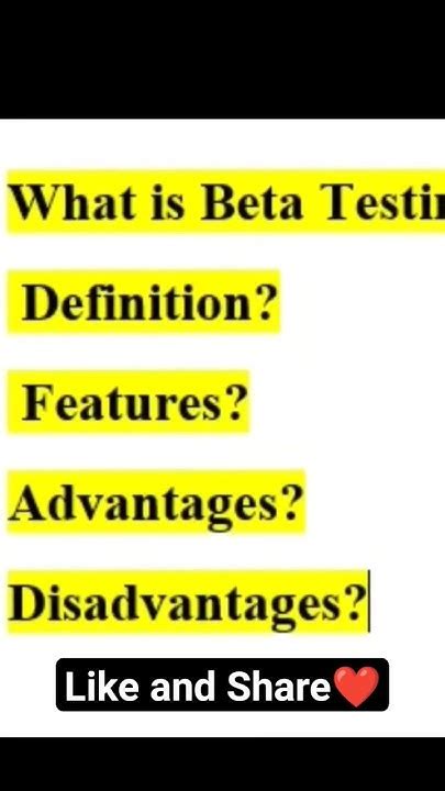 what is beta testing in telugu 😍 beta testing defination software