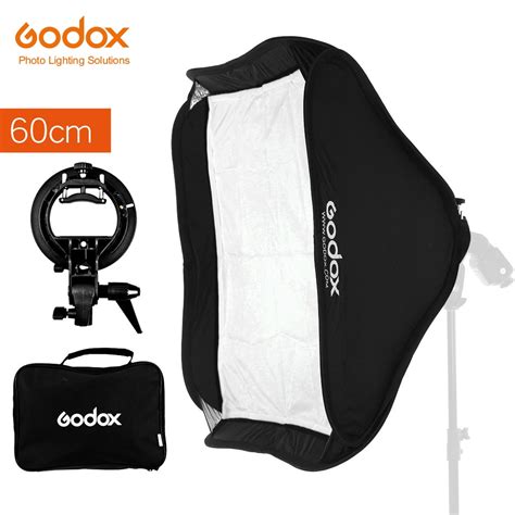 Godox 60 X 60cm 24 24inch Foldable Softbox Kit With S Type Bracket
