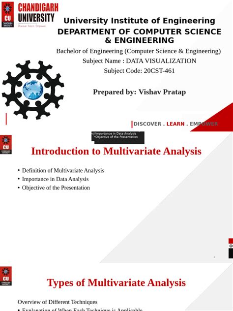 Multivariate Analysis Tools Pdf