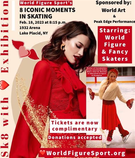 World Figure Sports “sk8 With Love” Skating Exhibition Ice Show Lake